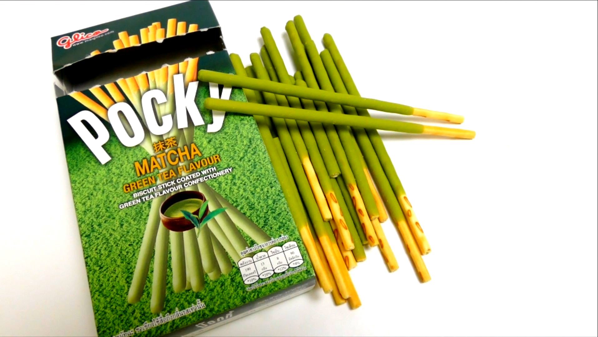 Бисквитные палочки Pocky Зеленый Чай 33гр - Зан-Зан | Иностранные ...