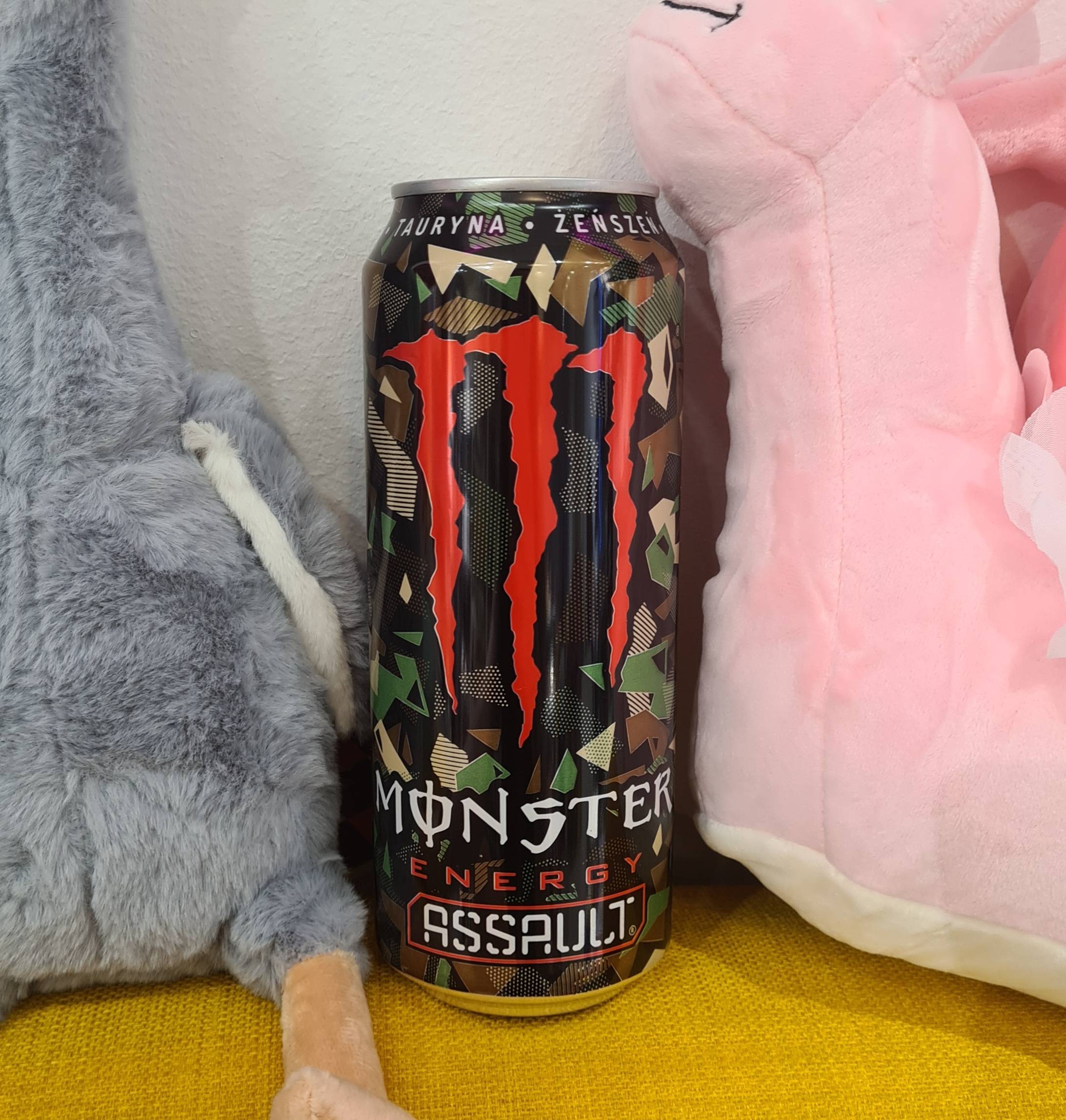 Энерг напиток Monster Energy Assault с женьшенем 500мл - Зан-Зан ...